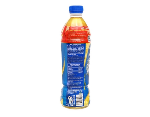 Nước uống tăng lực Number1 Active vị chanh muối chai 445ml - AEONESHOP
