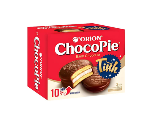 Bánh Mềm Phủ Socola Chocopie 2P 66g/72.6g
