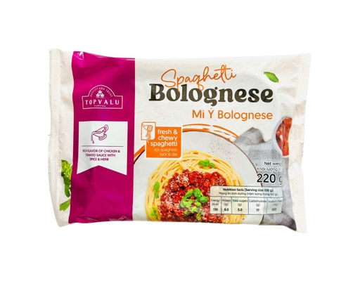 Mì Ý Bolognese Topvalu 220g