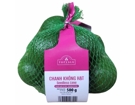 Chanh Không Hạt Túi Aeon Topvalu 500g