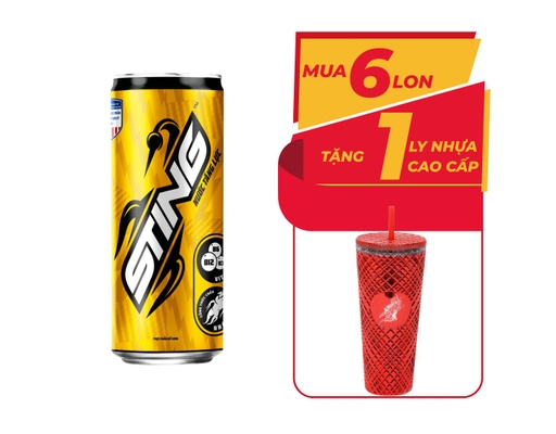 Nước tăng lực Sting gold lon 320ml tại AEONESHOP