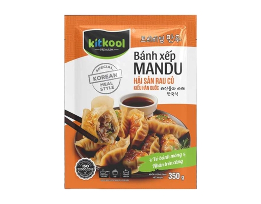 Bánh Mandu Hải Sản Rau Củ LC Foods 350g