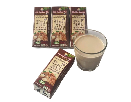 Lốc 3 Hộp Sữa Hạt Cao Cấp VJK 190ml