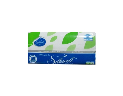 Khăn Giấy Rút Silkwell 2 Lớp 3 Gói x 250 Tờ