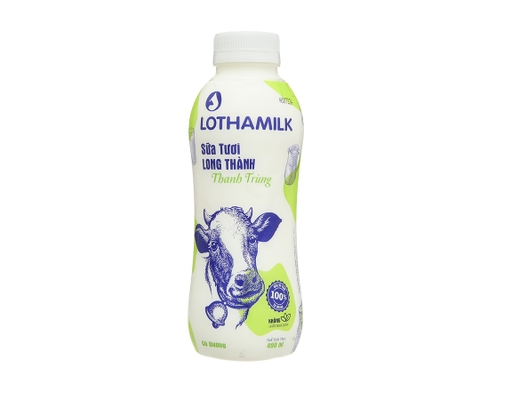 Sữa Thanh Trùng Lothamilk có đường 490ml giá tốt Tháng 3/2026