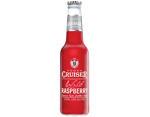 Nước Giải Khát Vodka Cruiser Có Cồn 4.6% Rasp Berry 275ml