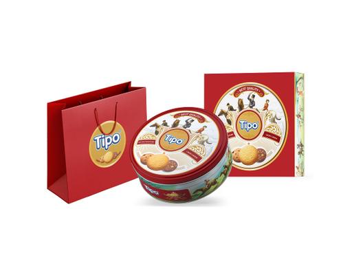 Bánh Cookies Tipo Thập Cẩm Rắc Hạt 330g