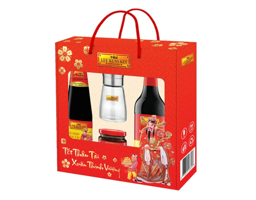 Hộp Quà Tết Lee Kum Kee 3 Sản Phẩm + Gift